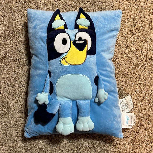 Bluey | Other | Brand New Super Soft And Cozy Bluey Cuddle Pillow ...